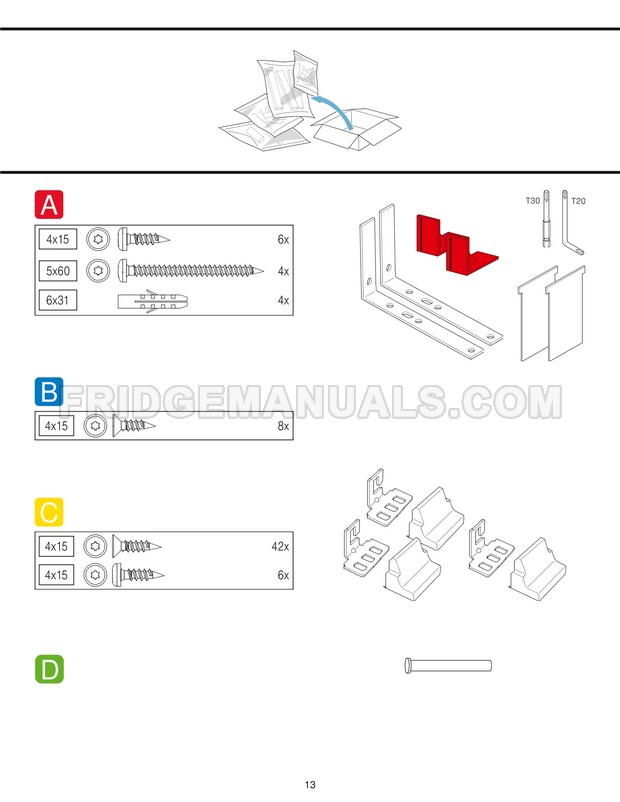 Bosch B30IB905SP Installation Instructions
