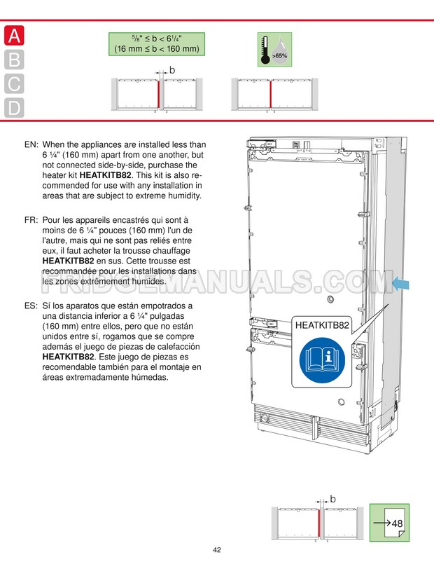 Bosch B30IB905SP Installation Instructions