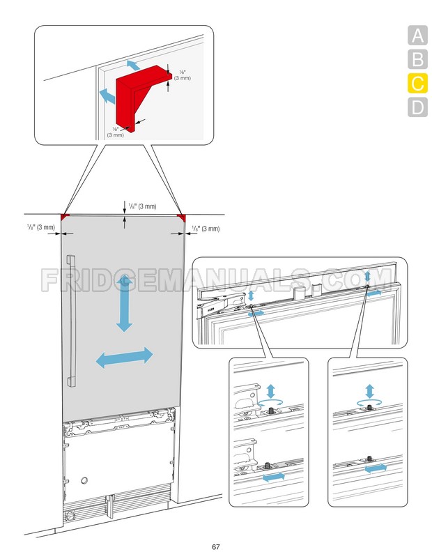 Bosch B30IB905SP Installation Instructions