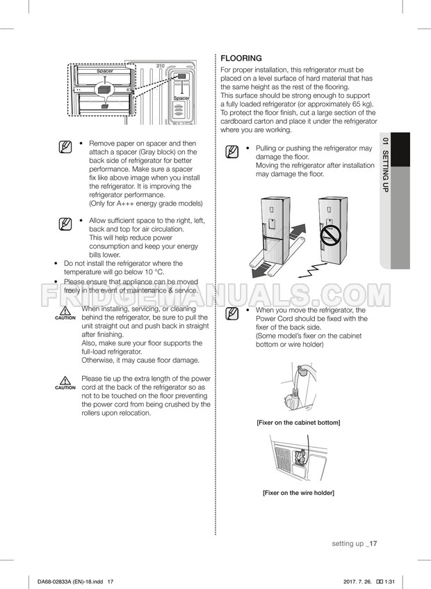 Samsung RB31FDRND RB31 User Manual