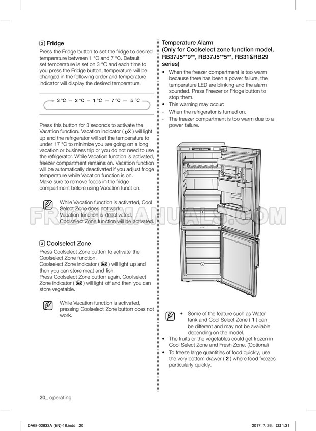 Samsung RB31FDRND RB31 User Manual