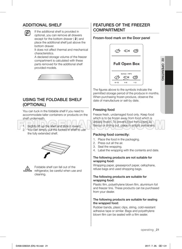 Samsung RB31FDRND RB31 User Manual