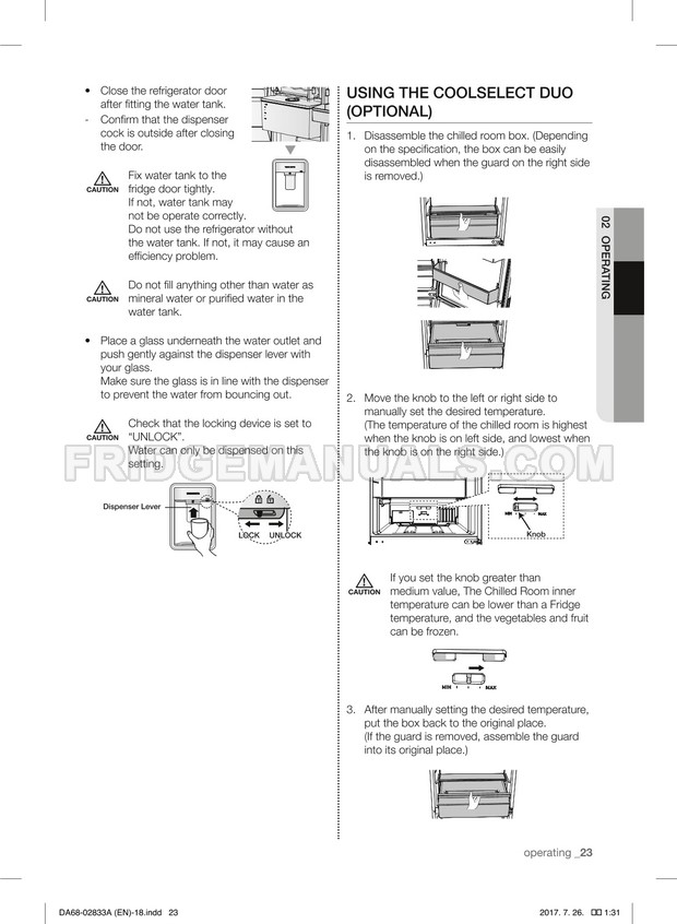 Samsung RB31FDRND RB31 User Manual
