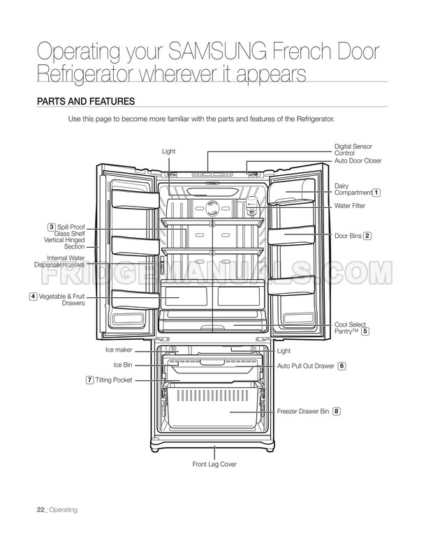 Samsung RF266AE User Manual